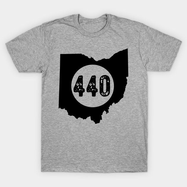 440 area code Cleveland Ohio - Ohio Area Code 440 - T-Shirt | TeePublic