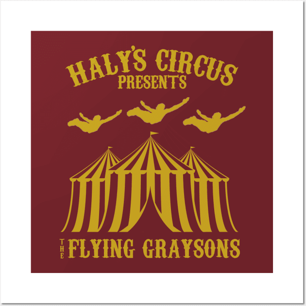 The Flying Graysons - Batman - Posters and Art Prints | TeePublic