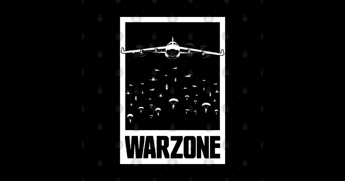 Military. Warzone. Battle royale, Videogame - Warzone - Sticker | TeePublic