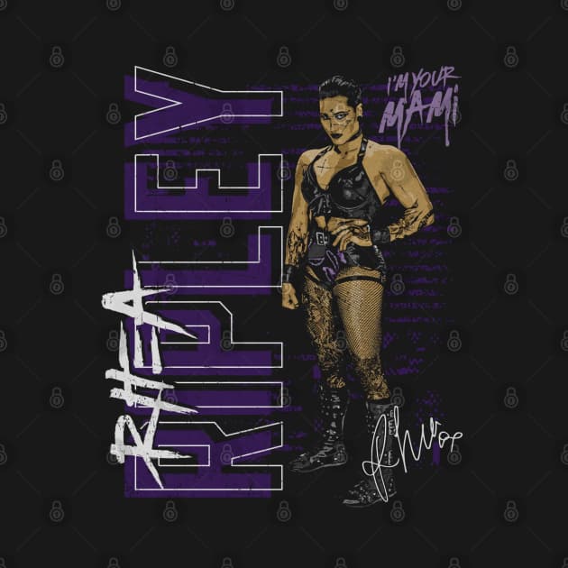 Rhea Ripley Vertical - Rhea Ripley - T-Shirt | TeePublic