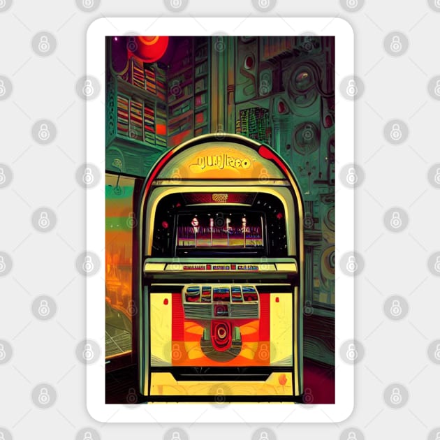 Jukebox 1 - Jukebox 1 - Sticker | TeePublic
