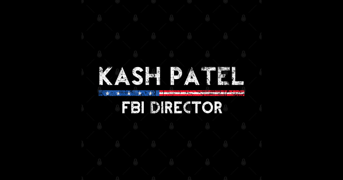 Kash Patel FBI Director - Kash Patel Fbi Director - Sticker | TeePublic