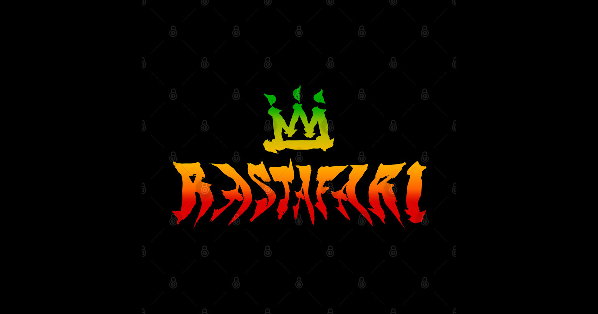 Distorted Rastafari Graffiti Style Rasta Colors Reggae - Reggae ...