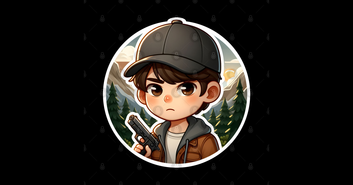 Hunter Boy - Hunter - Sticker | TeePublic
