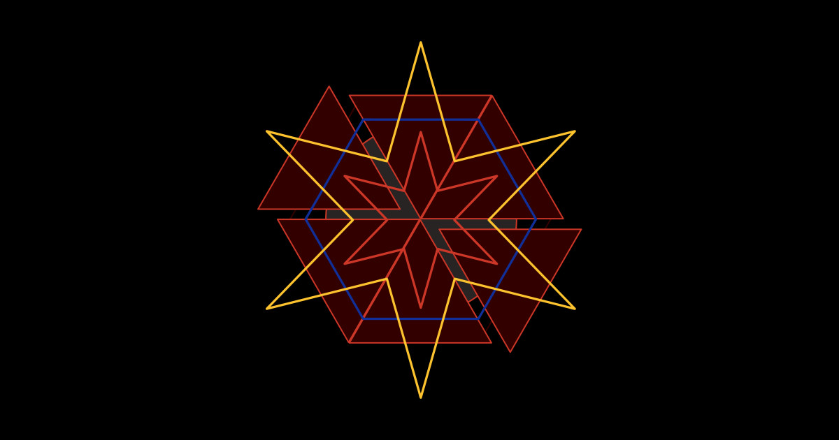 Target Acquired (Stars) - Abstract - Sticker | TeePublic