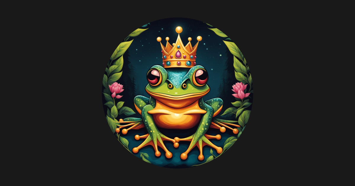 The Frog Queen - Queen - T-Shirt | TeePublic