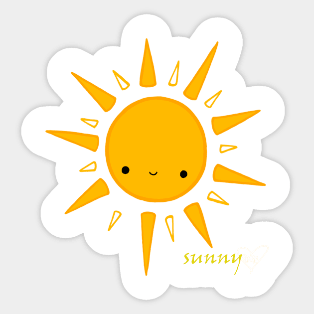 sunny - Sunny - Sticker | TeePublic