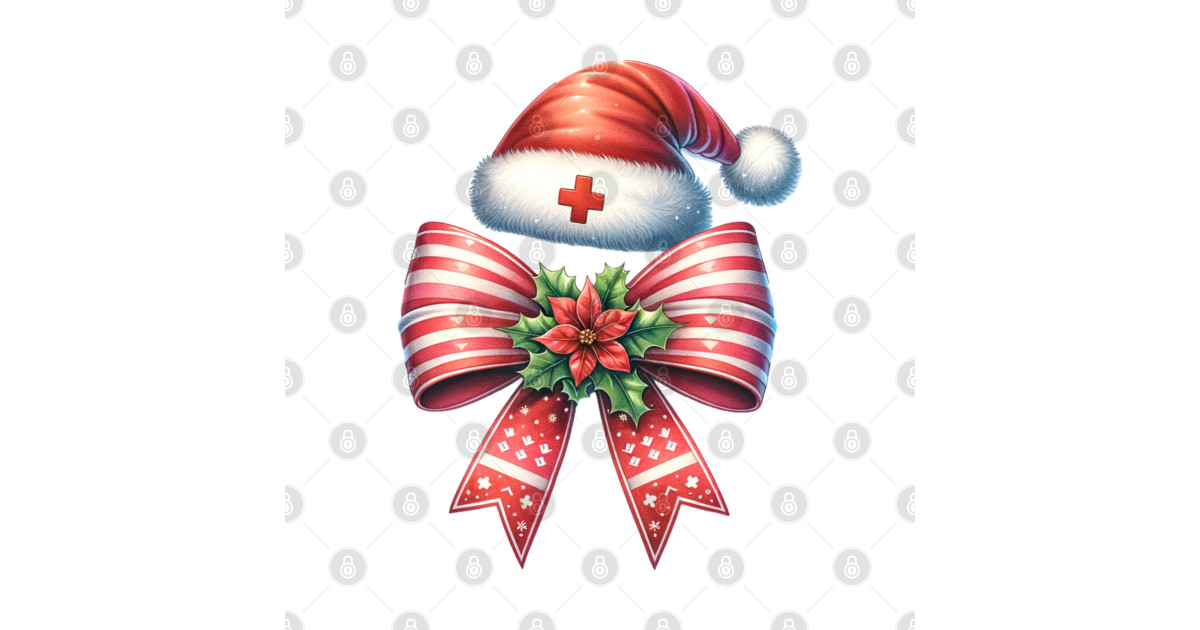 Festive Medical Christmas Design Cute - Medical Christmas - T-Shirt ...