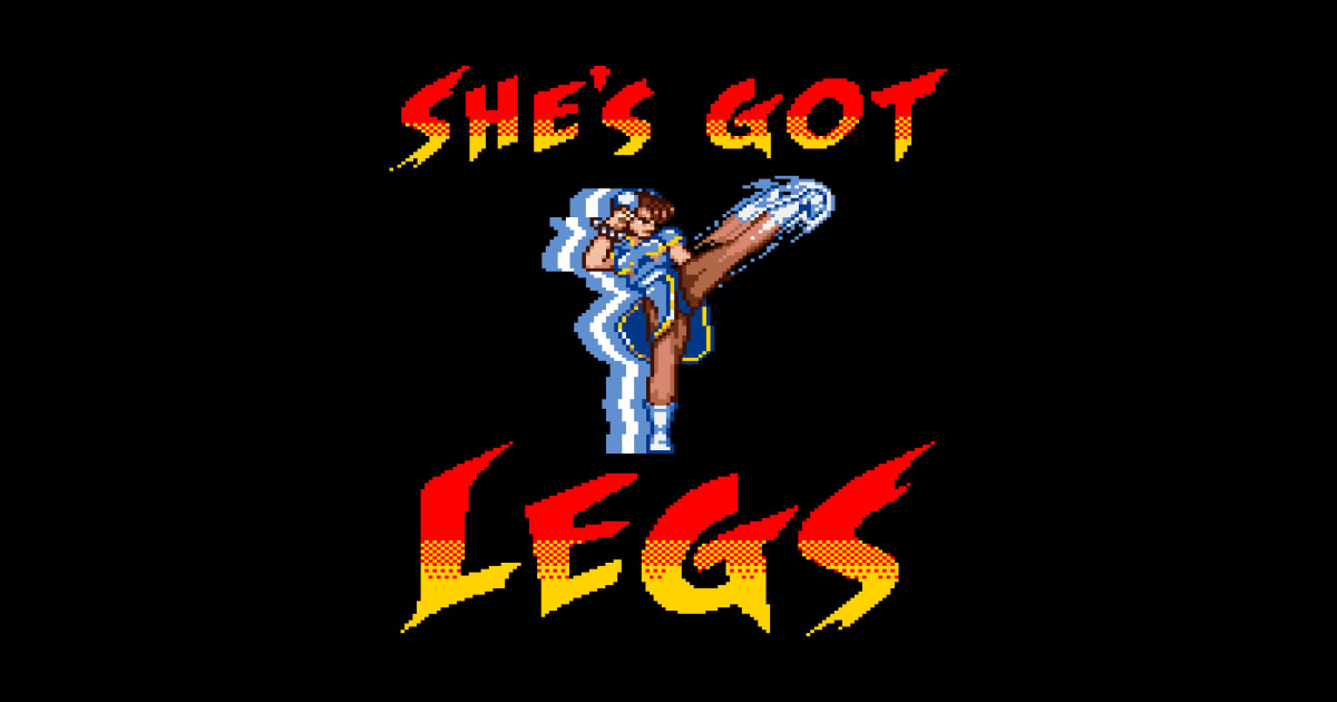 She's Got Legs! - Street Fighter - Sticker | TeePublic