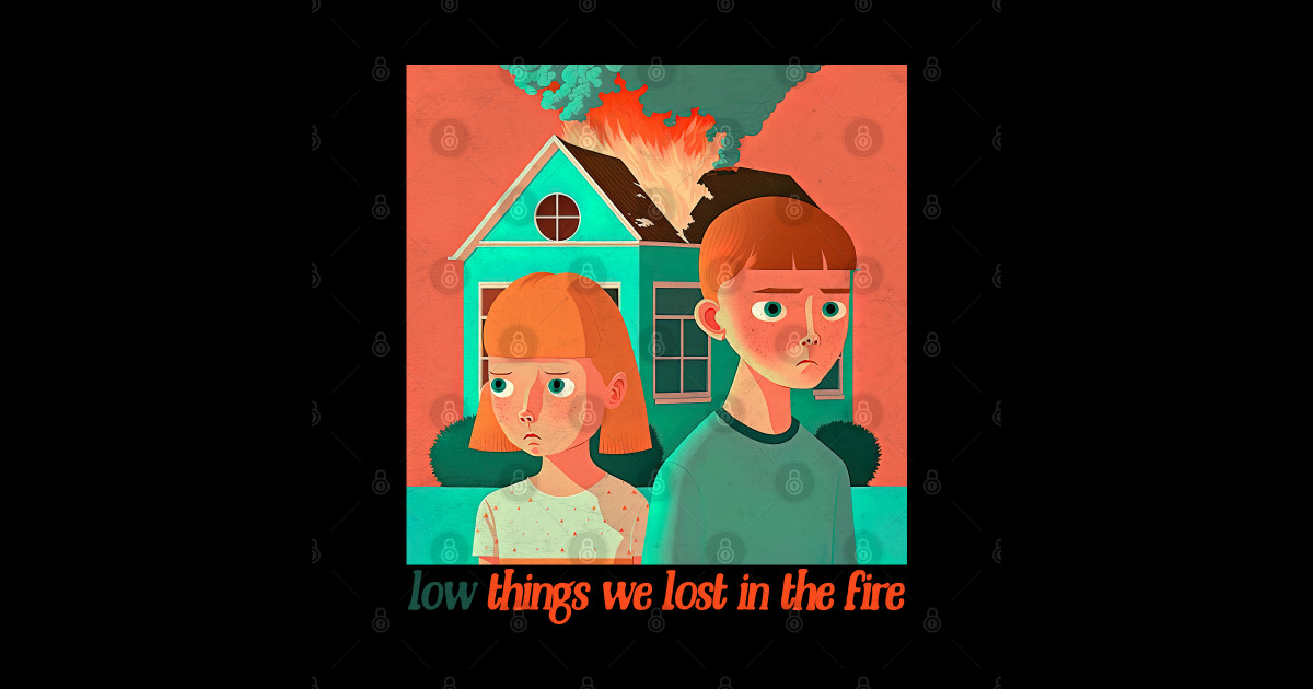 Low • • Things We Lost In The Fire • • Original Design - Low - Sticker ...