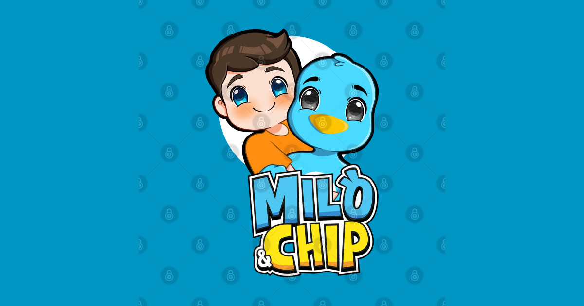 Milo And Chip Merch Kids - Milo And Chip Merch - T-Shirt | TeePublic