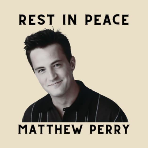 Matthew Perry RIP - Matthew Perry - T-Shirt sold by Allotment ...