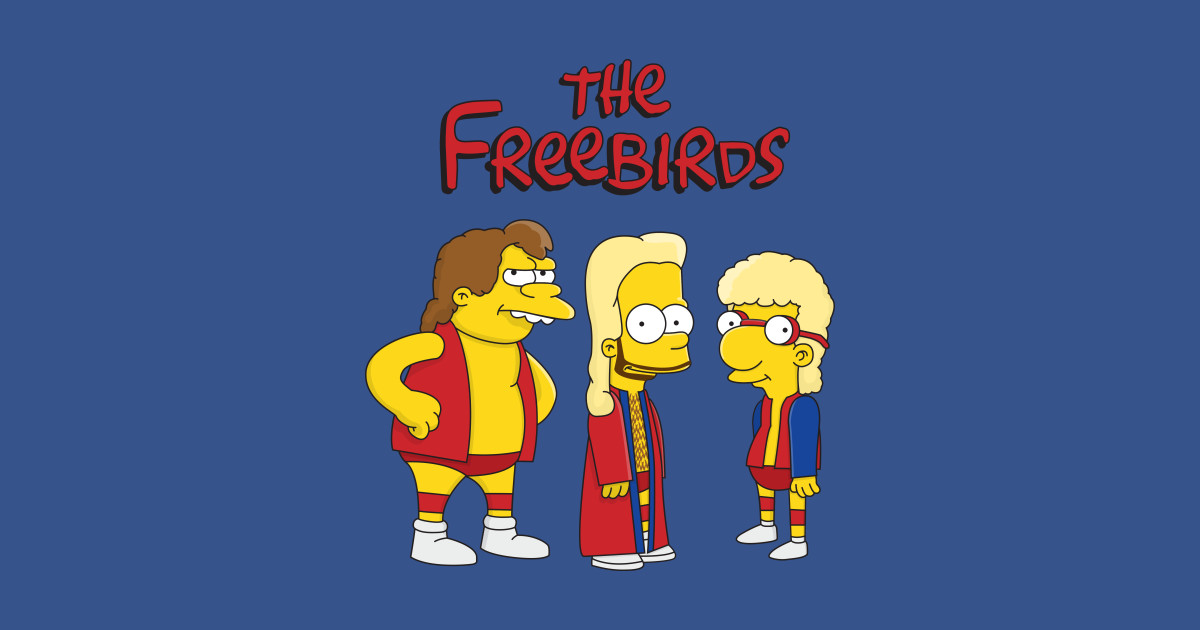 The Fabulous Freebirds - Simpsons - Fabulous Freebirds - T-Shirt ...