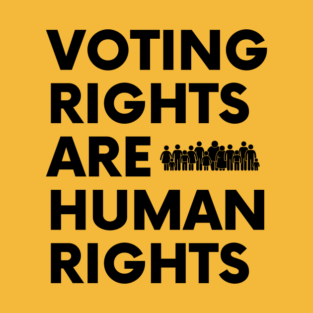Voting Rights Are Human Rights - Voting Rights - Long Sleeve T-Shirt ...