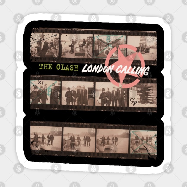 Rock the Casbah Original Aesthetic Tribute 〶 - The Clash - Sticker ...