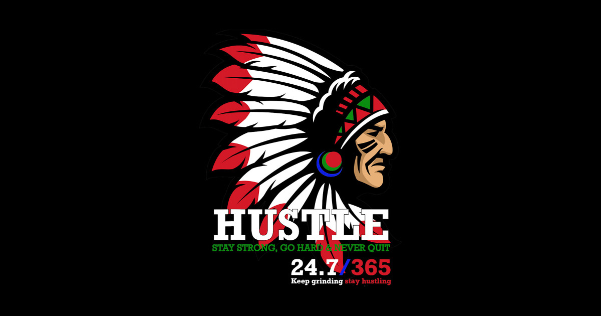 Indigenous People Hustle 247 Gang Clothing Native American Men - Native ...