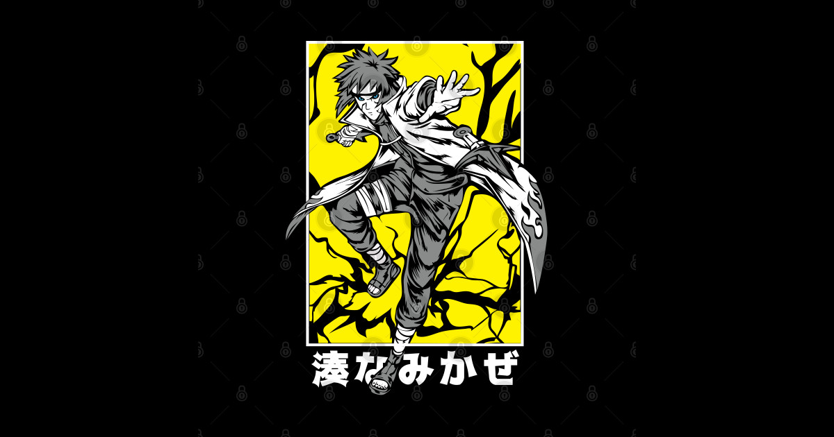 Minato Anime Fanart - Minato - Sticker | TeePublic