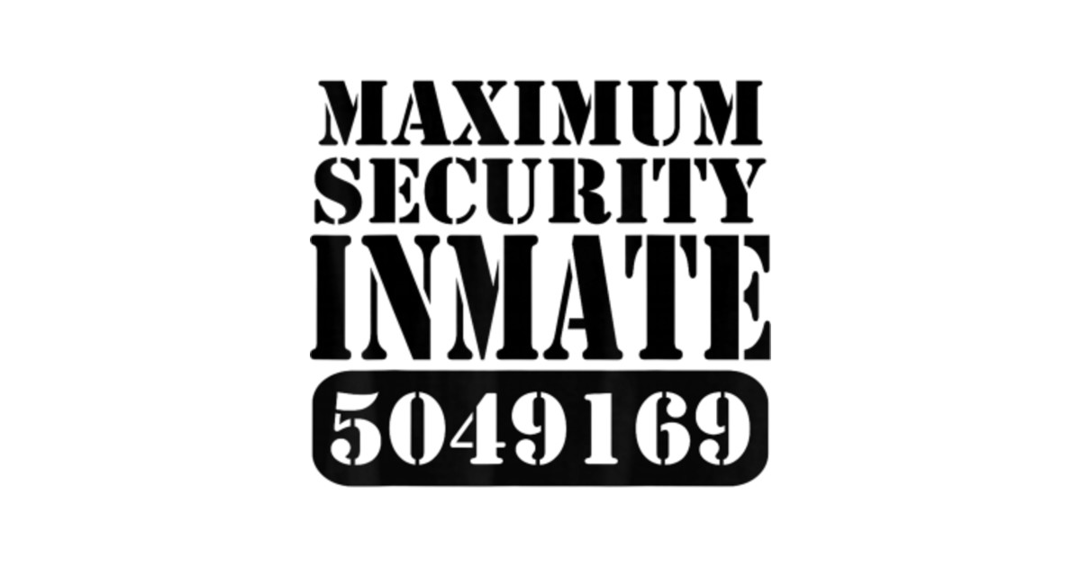 Maximum Security Inmate Halloween Costume Party Fun - Maximum Security ...
