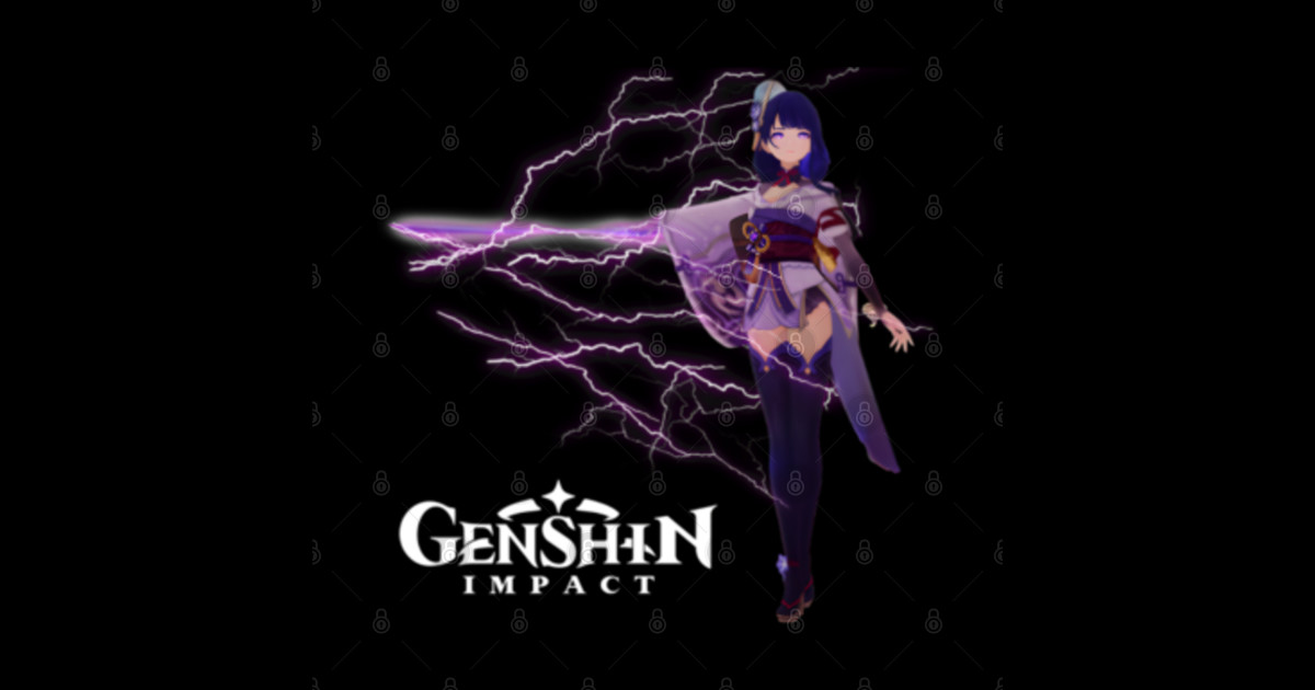 raiden shogun - Raiden Shogun - Posters and Art Prints | TeePublic