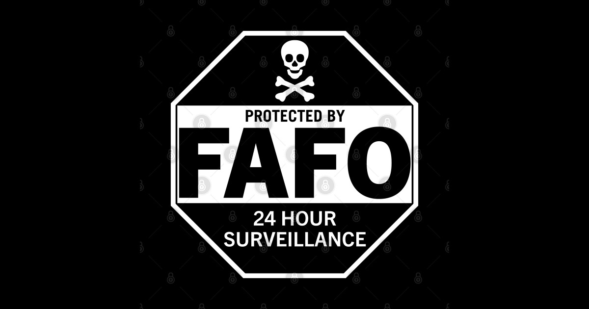 FAFO - Fafo - Sticker | TeePublic