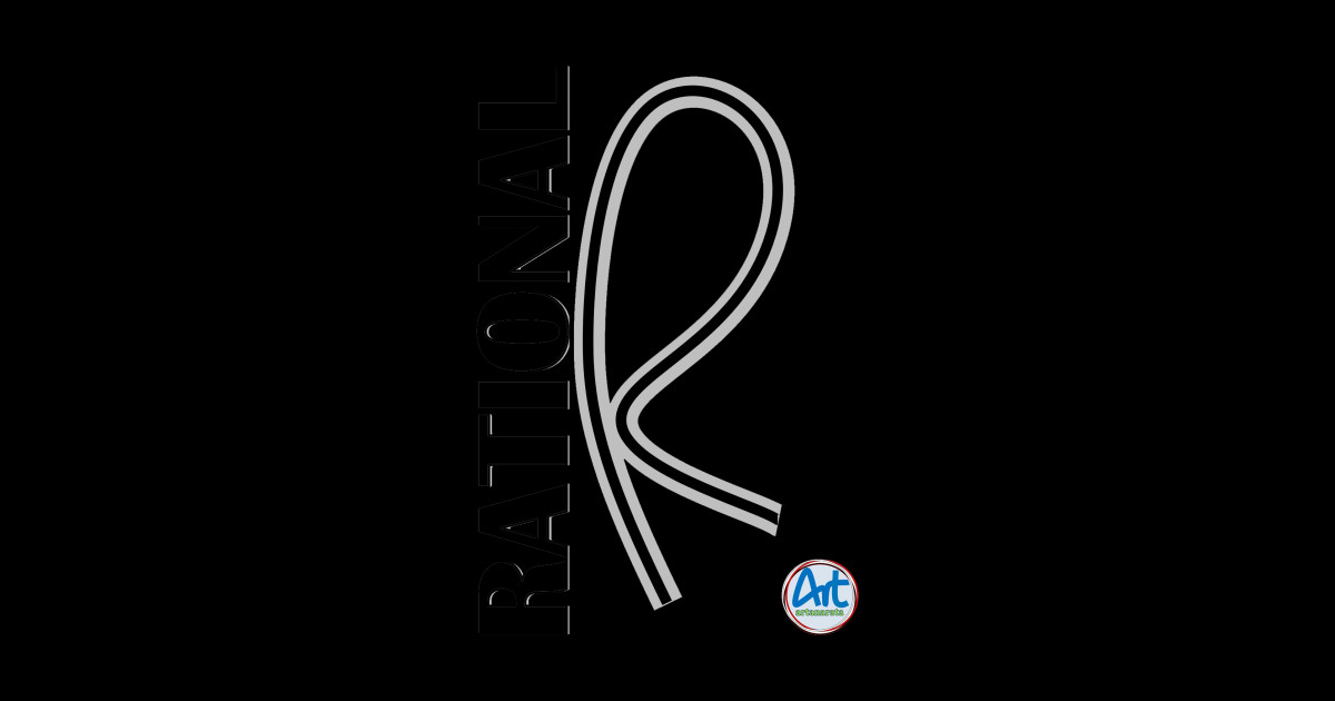 RATIONAL 1 - Rational Thinking Movement - Sticker | TeePublic
