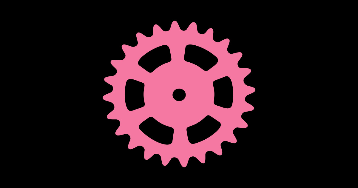 Cog and Roll (pastel) - Cog - Sticker | TeePublic