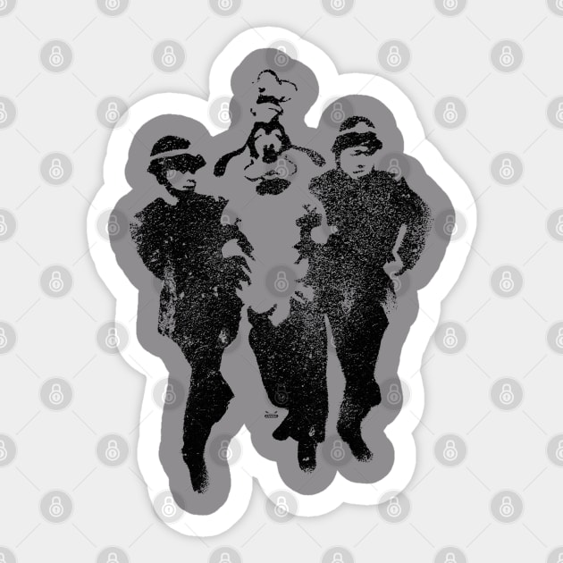 Goofy & Bobby / Swiss Artwork Photography - Police - Sticker | TeePublic