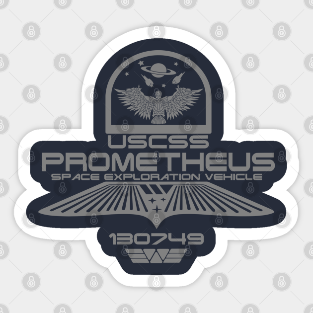 USCSS Prometheus - Sci Fi - Sticker | TeePublic