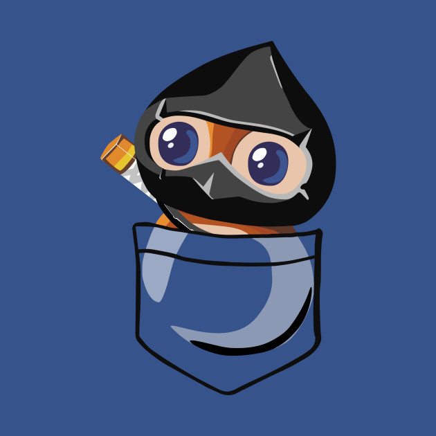 Ninja Pepe! - Ninja Bird - T-Shirt | TeePublic
