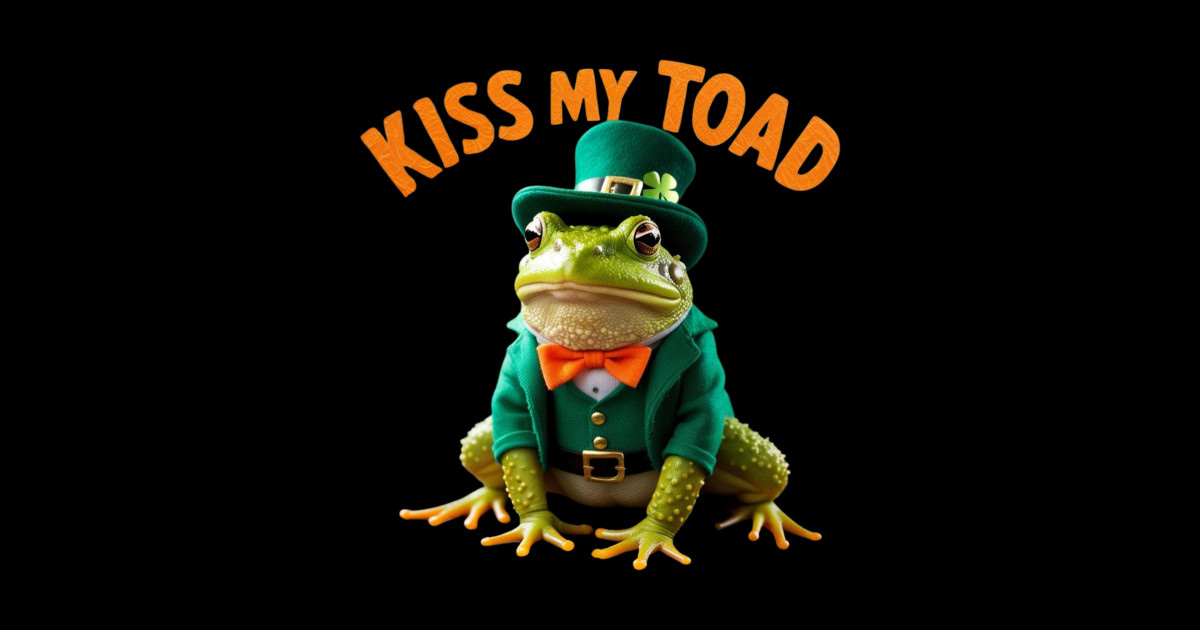 Kiss the toad! A St. Patrick's Day celebration! - St Patricks Day ...