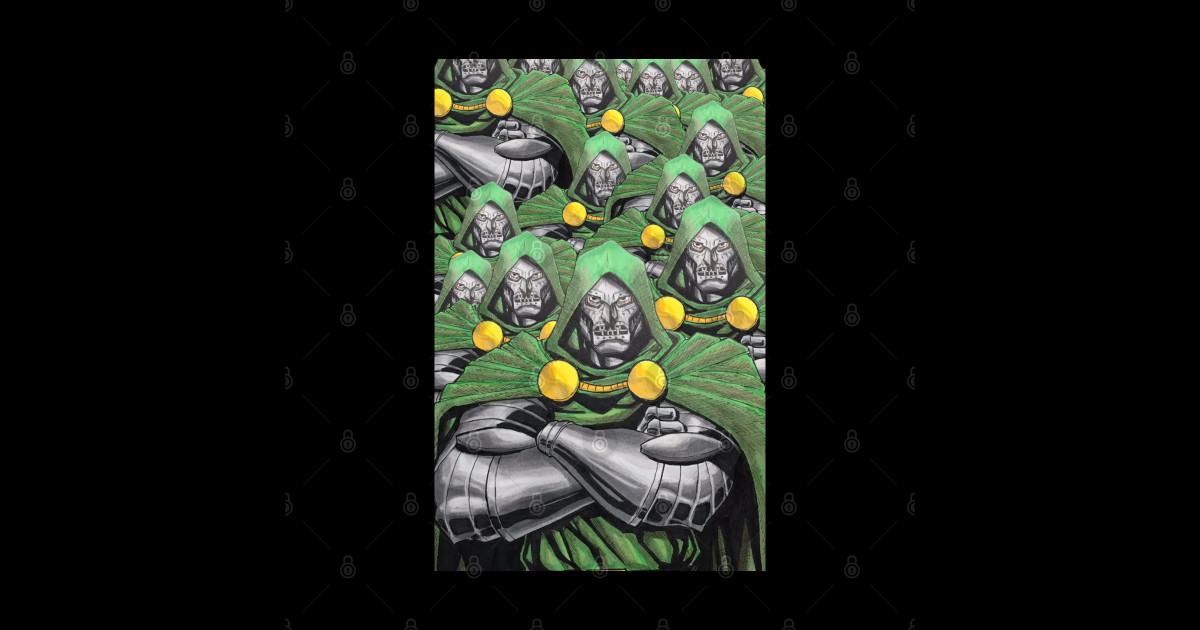 Dr Doom - Marvel - Sticker | TeePublic