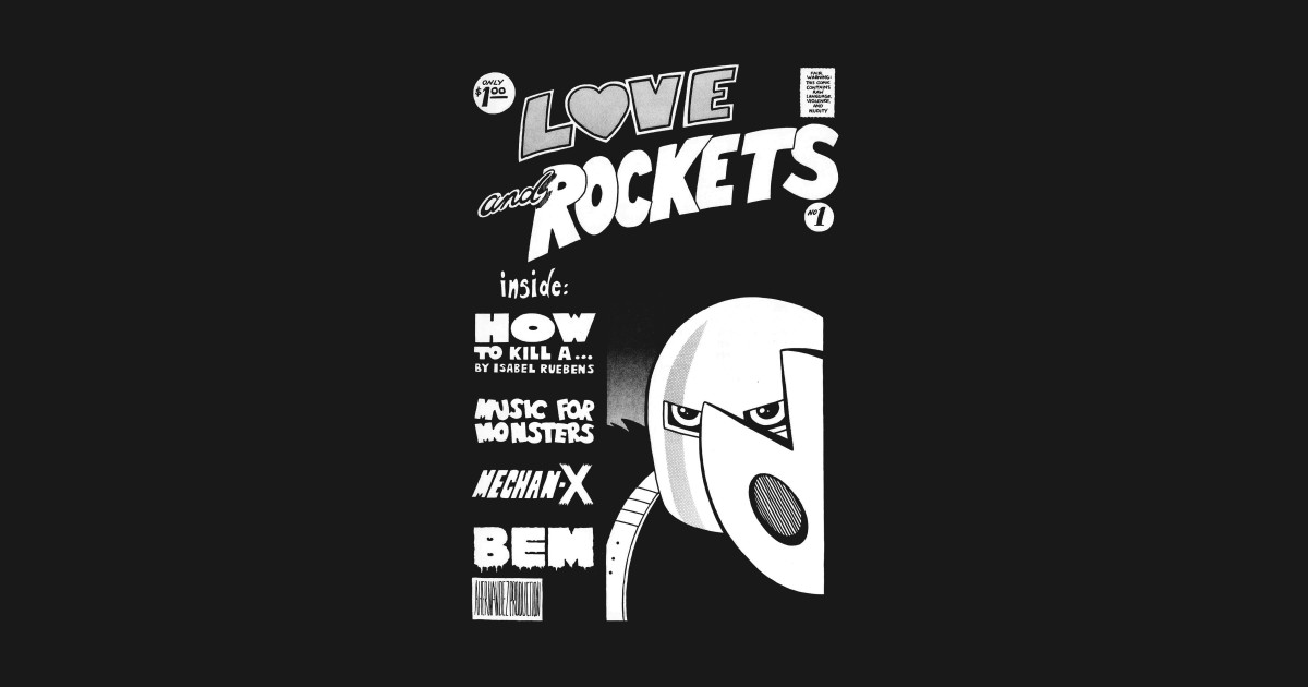 Love And Rockets - Comic Books - T-Shirt | TeePublic