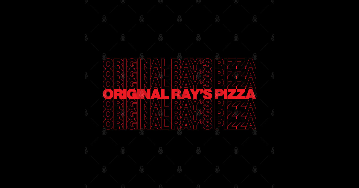 Original Ray's PIzza - Original Rays Pizza - Sticker | TeePublic