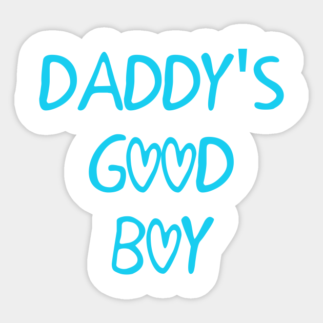 Daddys Good Boy - Ddlb - Sticker | TeePublic