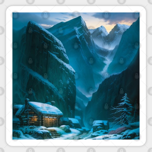 Lonely Cabin in the Wilderness of Icewind Dale DND - Icewind Dale ...