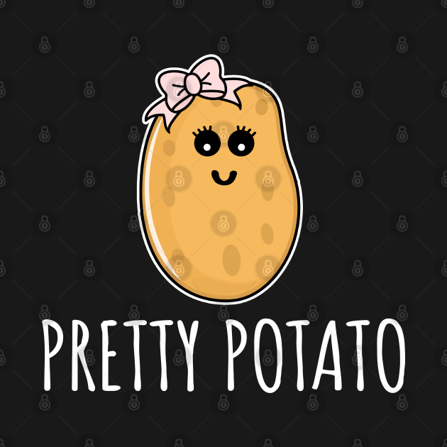 Pretty Potato - Potato - Kids T-Shirt | TeePublic