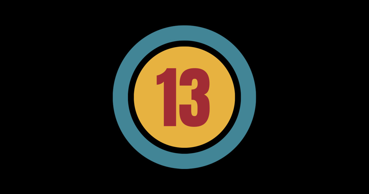 The Number 13 - thirteen - thirteenth - teenager - Thirteen - Sticker ...