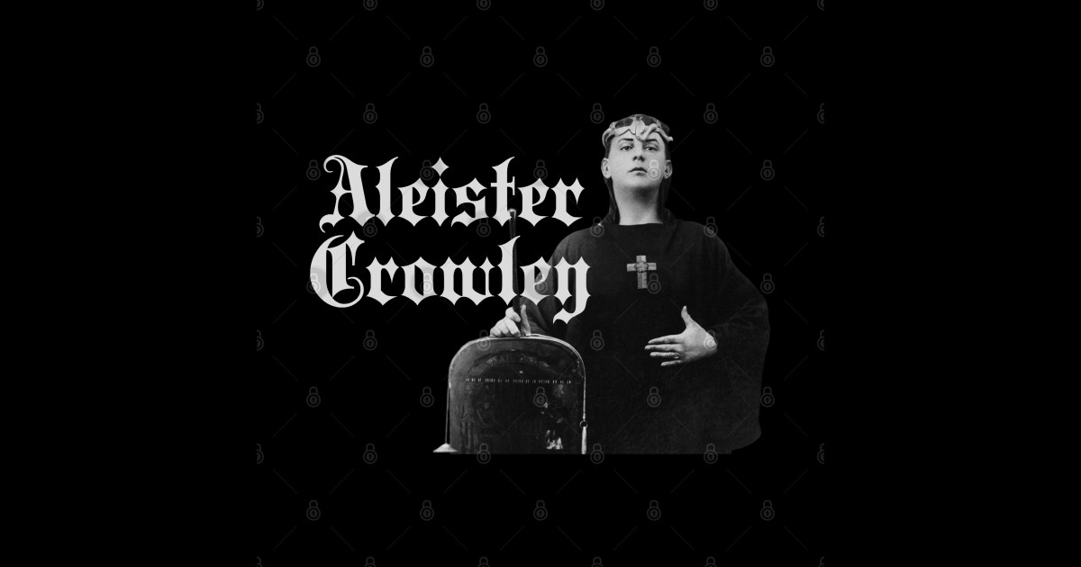 Aleister-Crowley - Aleister Crowley - Sticker | TeePublic