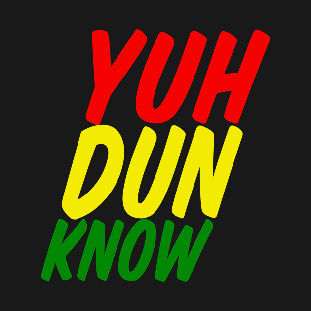 Yuh Dun Know, Jamaica Vibes, Kingston - Rastafarian - Hoodie | TeePublic