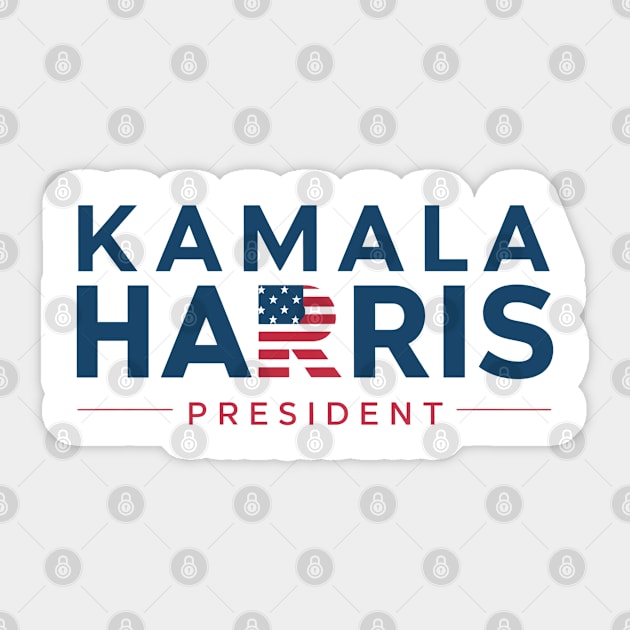 kamala harris president - Harris - Sticker | TeePublic