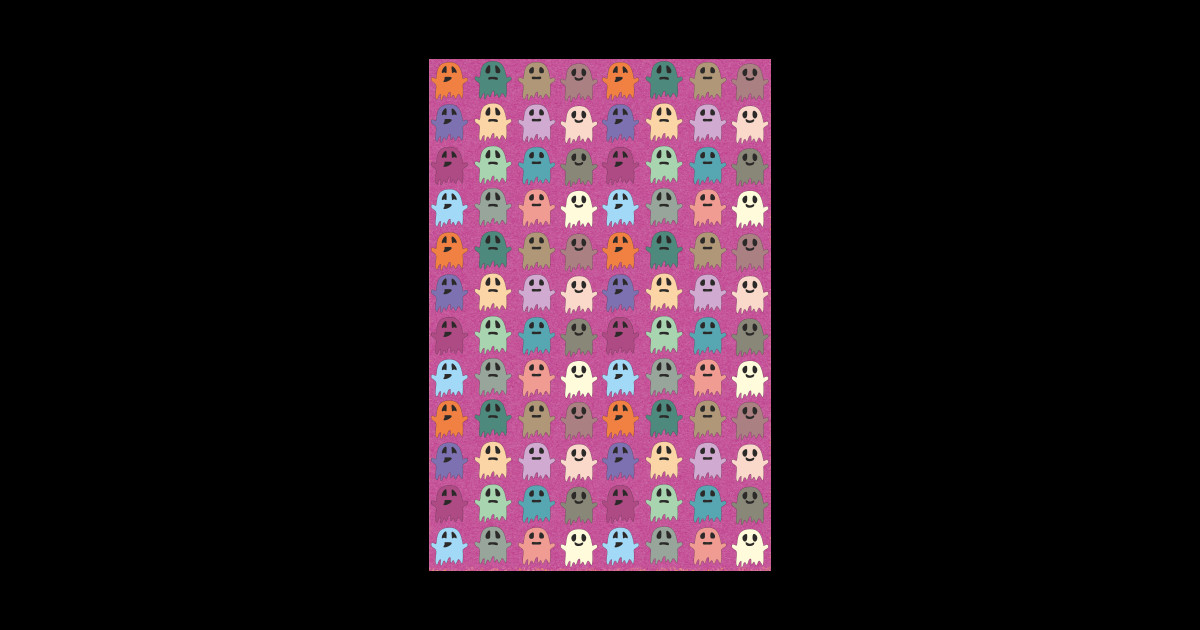 Ghosts Halloween violet - Ghosts Funny - Posters and Art Prints | TeePublic