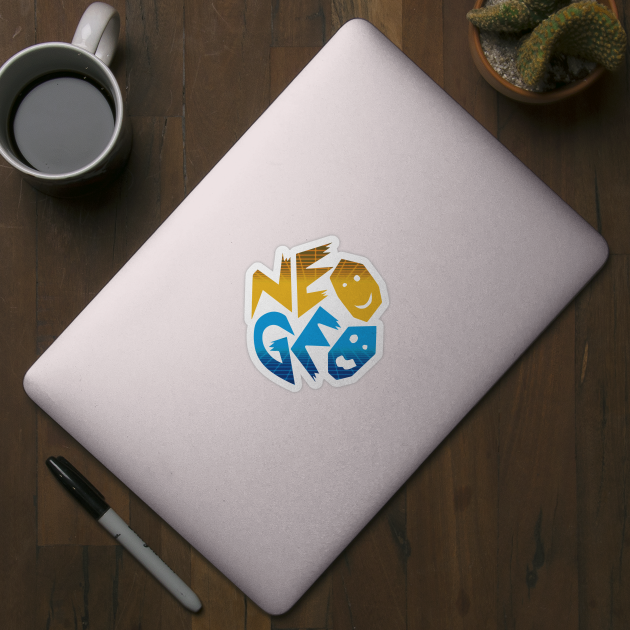 Neo Geo logo retro style - Neo Geo - Sticker | TeePublic
