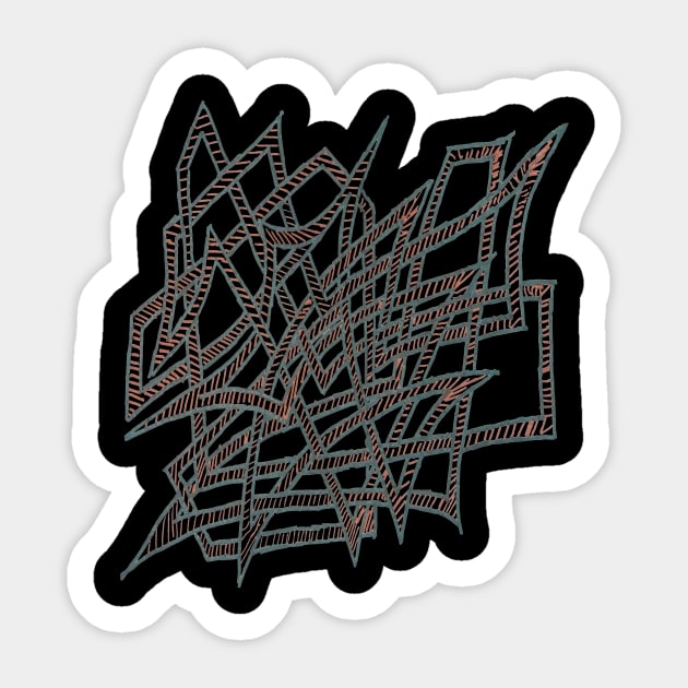 Graffiti - 6.3 - Wildstyle - Sticker | TeePublic