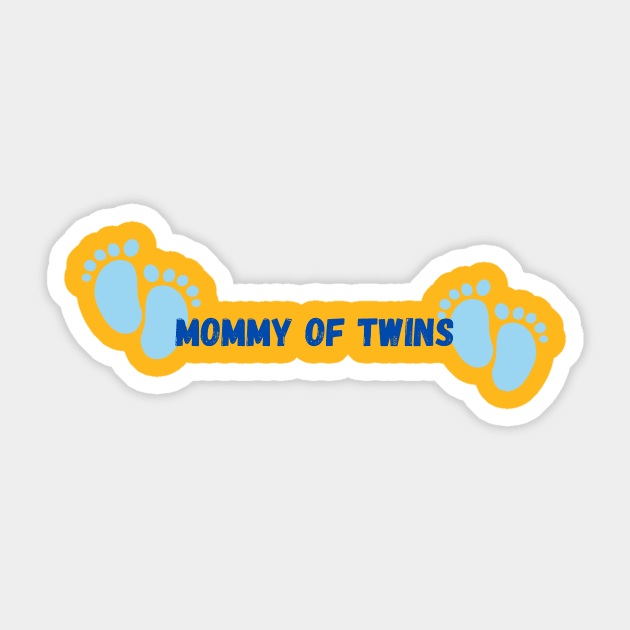 Mom of twins - Twins Mom - Sticker | TeePublic