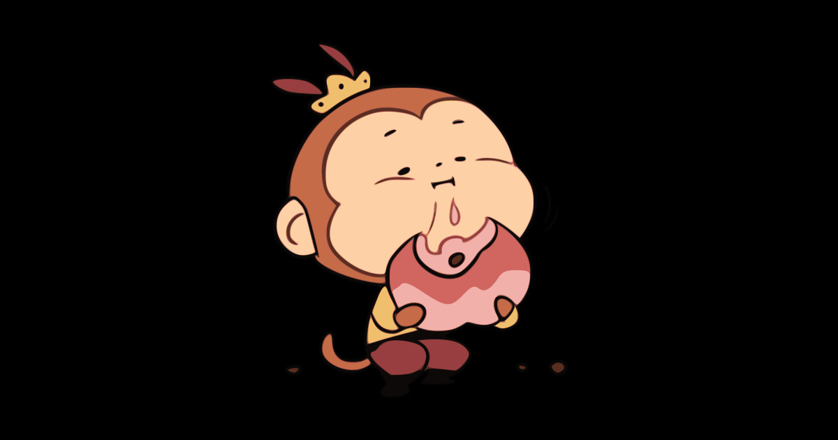 Tiny Monkey King - Monkey King - Sticker | TeePublic