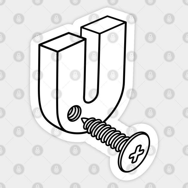 Screw U | Funny Construction Worker Handyman pun adult humor - Handyman ...