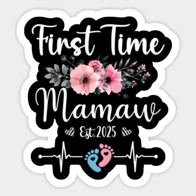 First Time Mamaw 2025 Pregnancy Announcement Baby Shower - First Time ...