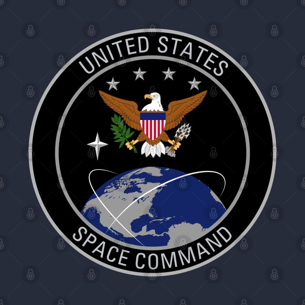 United States Space Command - United Stated Space Command Crest - T ...
