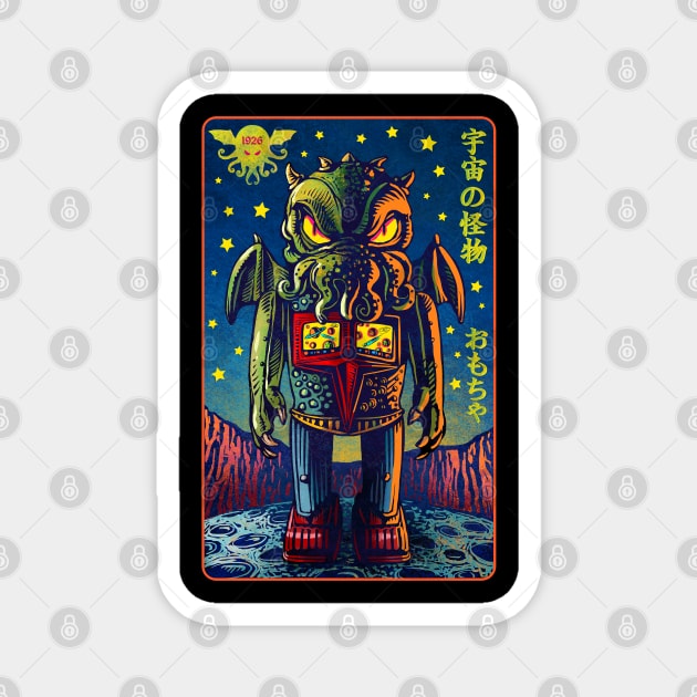 Cthulhu Tin Toy - Cthulhu - Magnet | TeePublic