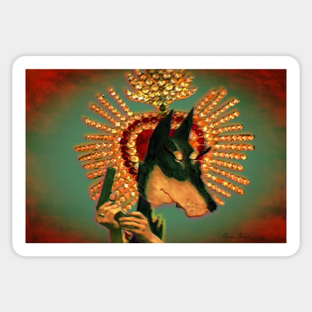 Cute Gangster Girl - Gangster Girl - Sticker | TeePublic